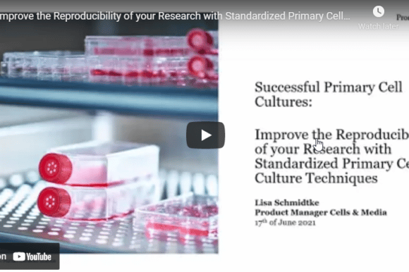 Improve the reproducibility of your research with standardized primary ...