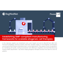 GMP-compliant manufacturing frameworks for scalable allogeneic cell ...