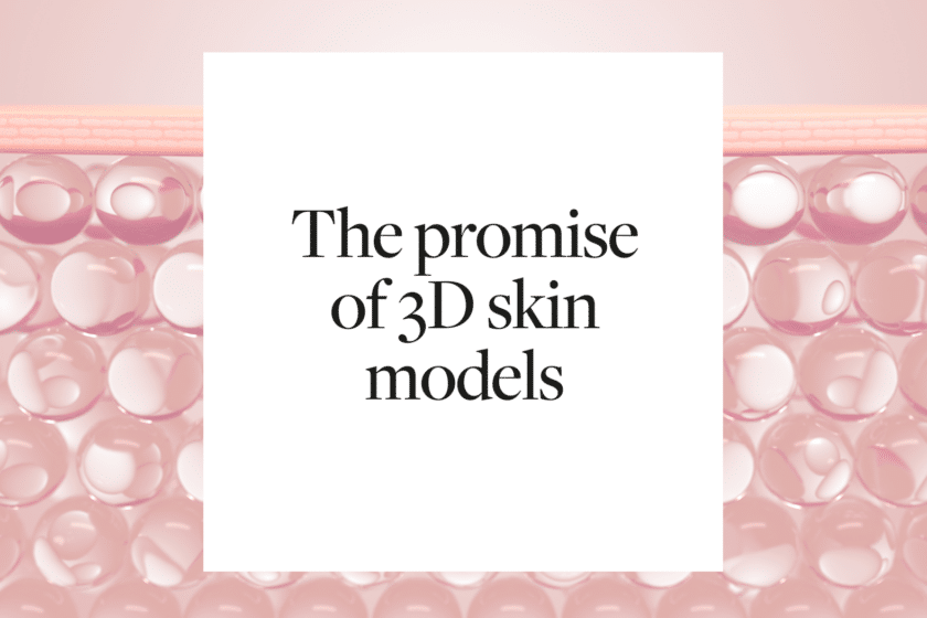 3D skin model: The promise for dermatology