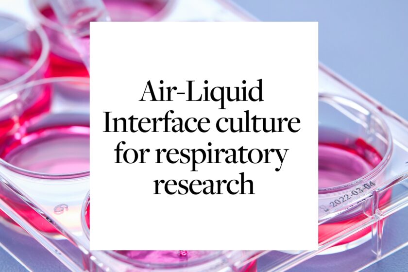 Accelerating regenerative medicine with air-liquid interface